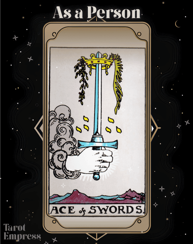 Ace of Swords as a Person: Upright & Reversed Meaning [Explained]
