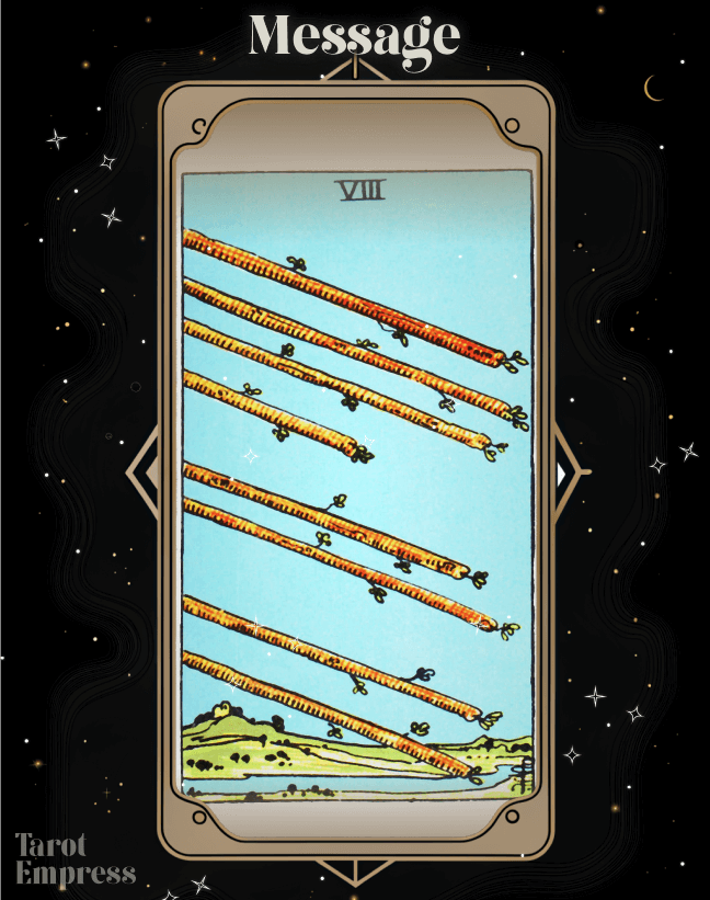 8 of Wands Message [What It Truly Signifies for You]