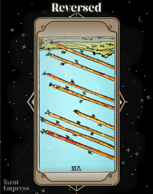 8 of Wands Reversed [What It Really Means for You]