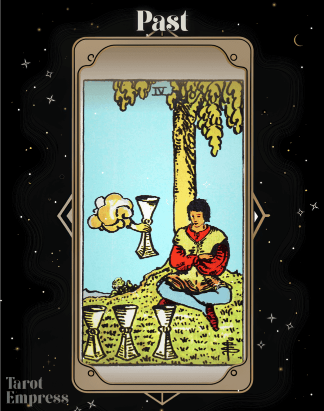 4 of Cups Past: Upright & Reversed Meaning [Explained]