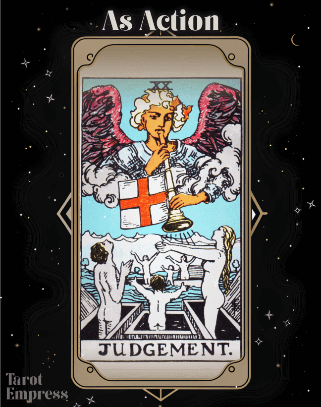 Judgement as Action: Upright & Reversed Meaning [Explained]