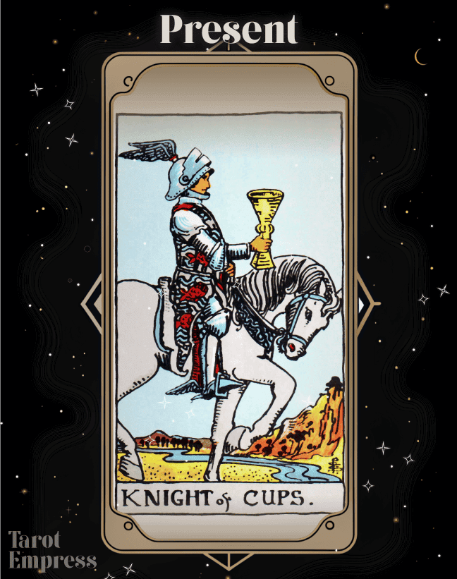 Knight of Cups Present: Upright & Reversed Meaning [Explained]