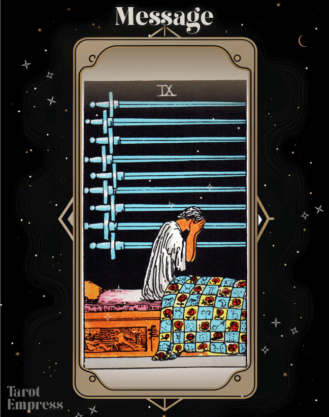 9 of Swords Message [What It Truly Signifies for You]