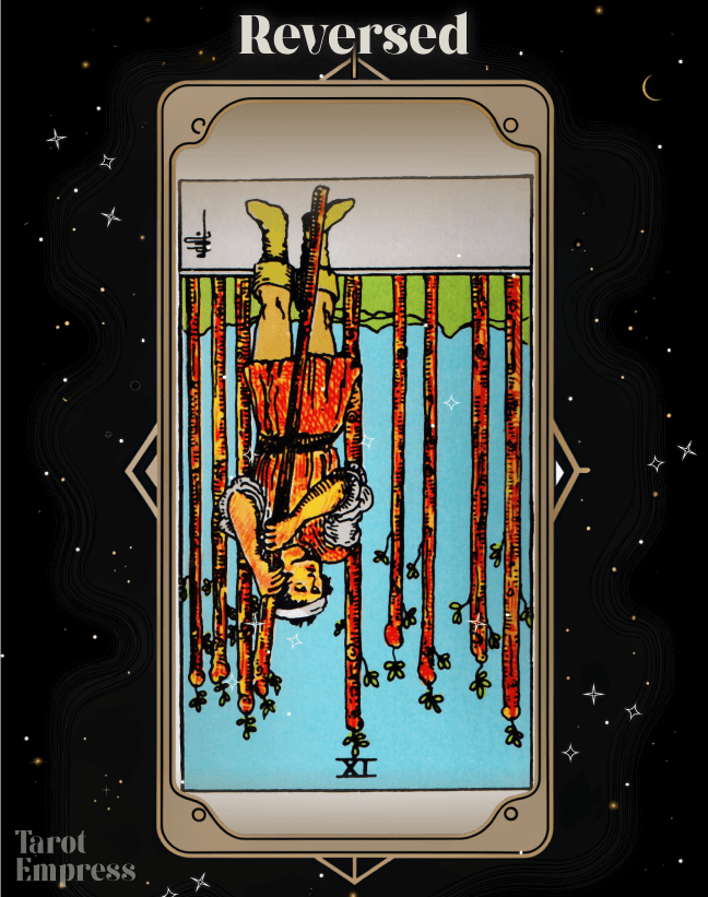 9 of Wands Reversed [What It Really Means for You]
