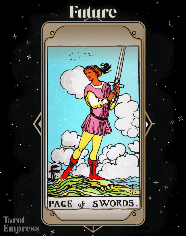 Page of Swords Future: Upright & Reversed Meaning [Explained]