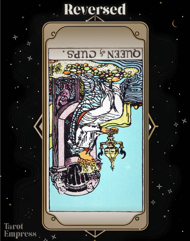 Queen of Cups Reversed [What It Really Means for You]