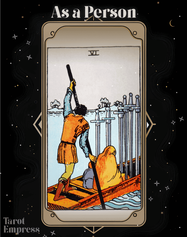 6 of Swords as a Person: Upright & Reversed Meaning [Explained]