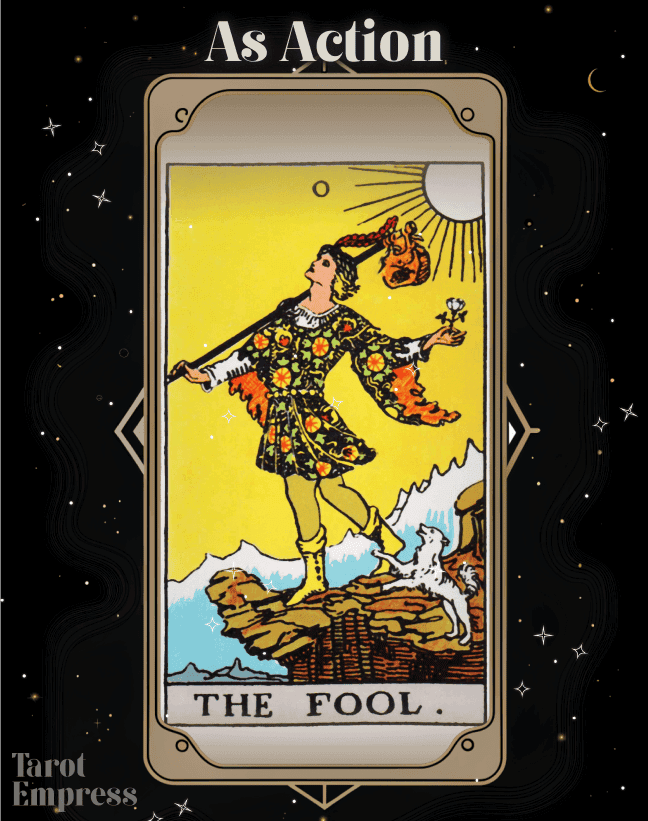 The Fool as Action: Upright & Reversed Meaning [Explained]