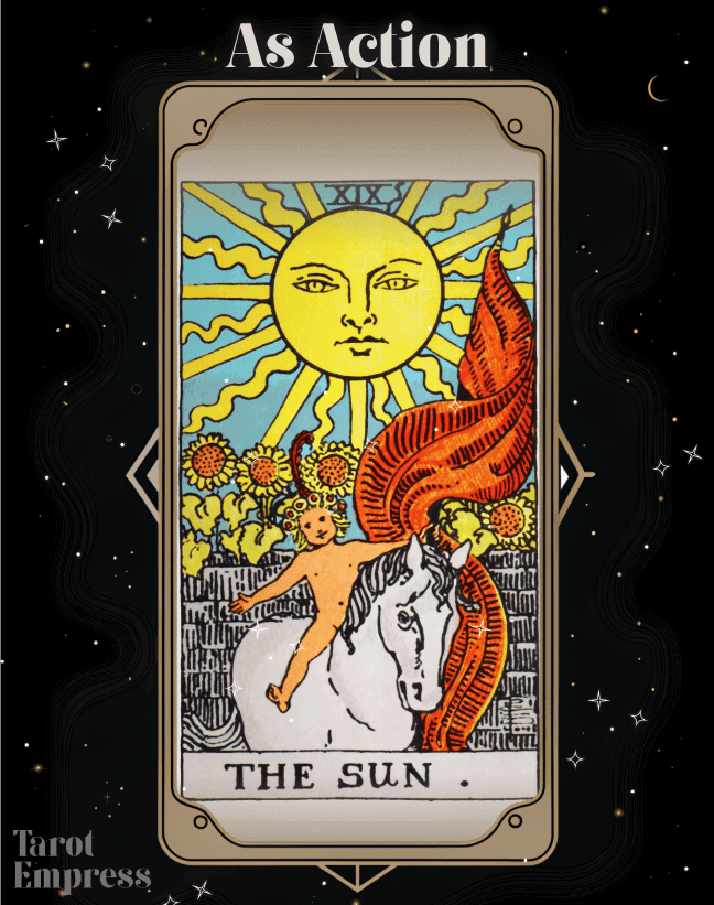 The Sun as Action: Upright & Reversed Meaning [Explained]