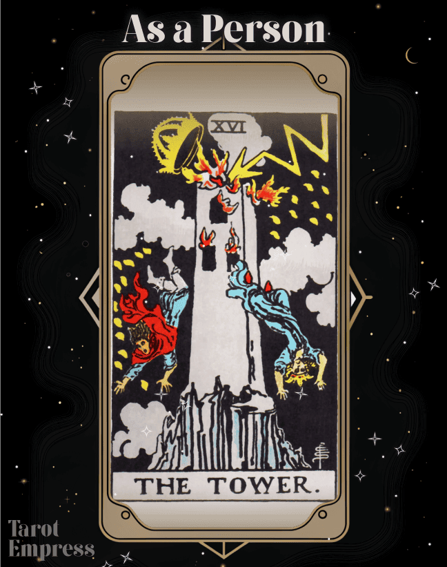 The Tower as a Person: Upright & Reversed Meaning [Explained]