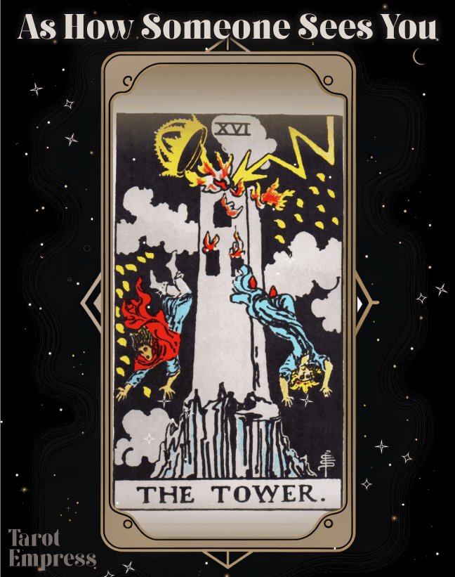 The Tower as How Someone Sees You: Reversed & Upright Meanings